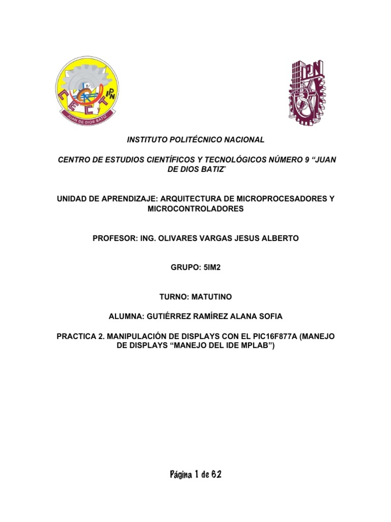 Guti Rami 5 IM2 P3 | PDF | Microcontrolador | Equipo de oficina