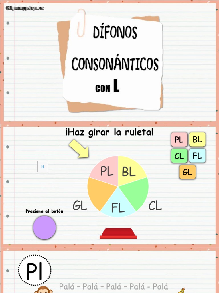 L Difonos Consonanticos | PDF