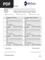 Karton Deponovanih Potpisa | PDF