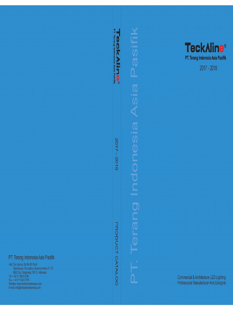 PT. Terang Indonesia A.P. - CATALOGUE LED Downlight (Compressed) | PDF