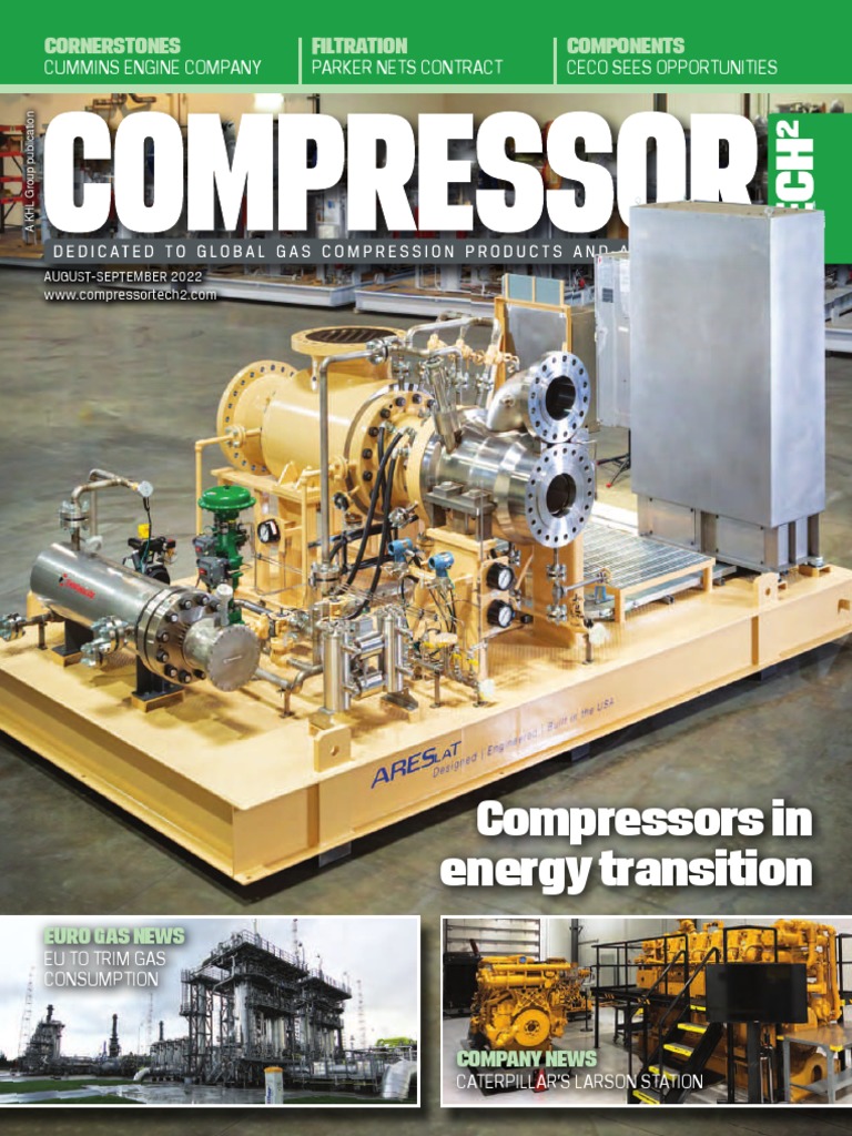 Compressors in Energy Transition: Cornerstones Filtration Components | PDF | Liquefied Natural ...