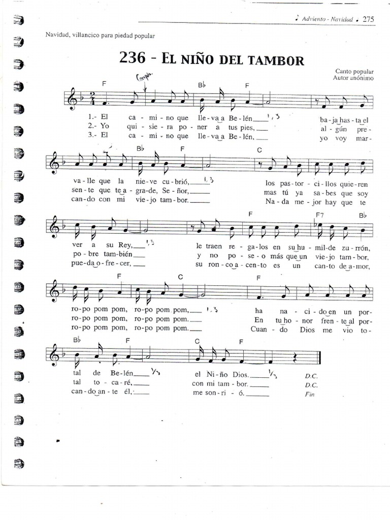 El Niño Del Tambor | PDF