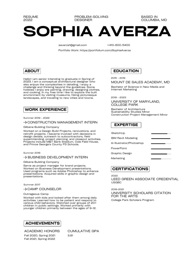 Minimal and Elegant Professional Resume Aesthetic Curriculum Vitae ...
