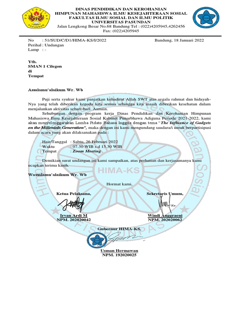 Sud Sman 1 Cilegon | PDF