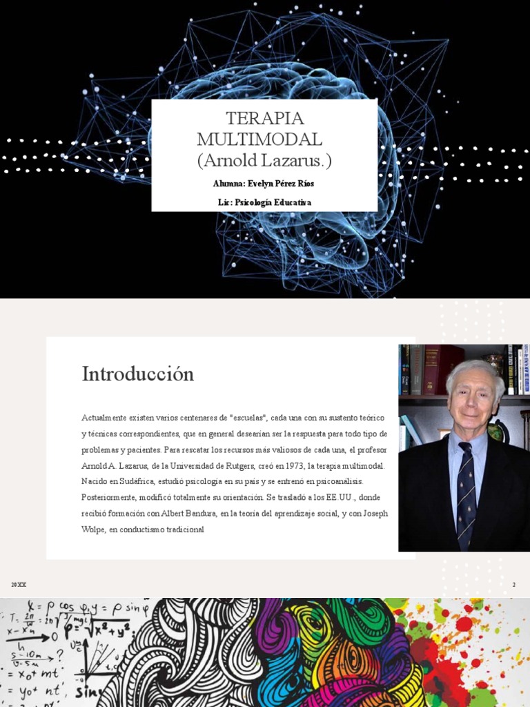 Terapia multimodal: Un enfoque integral para el tratamiento psicológico ...