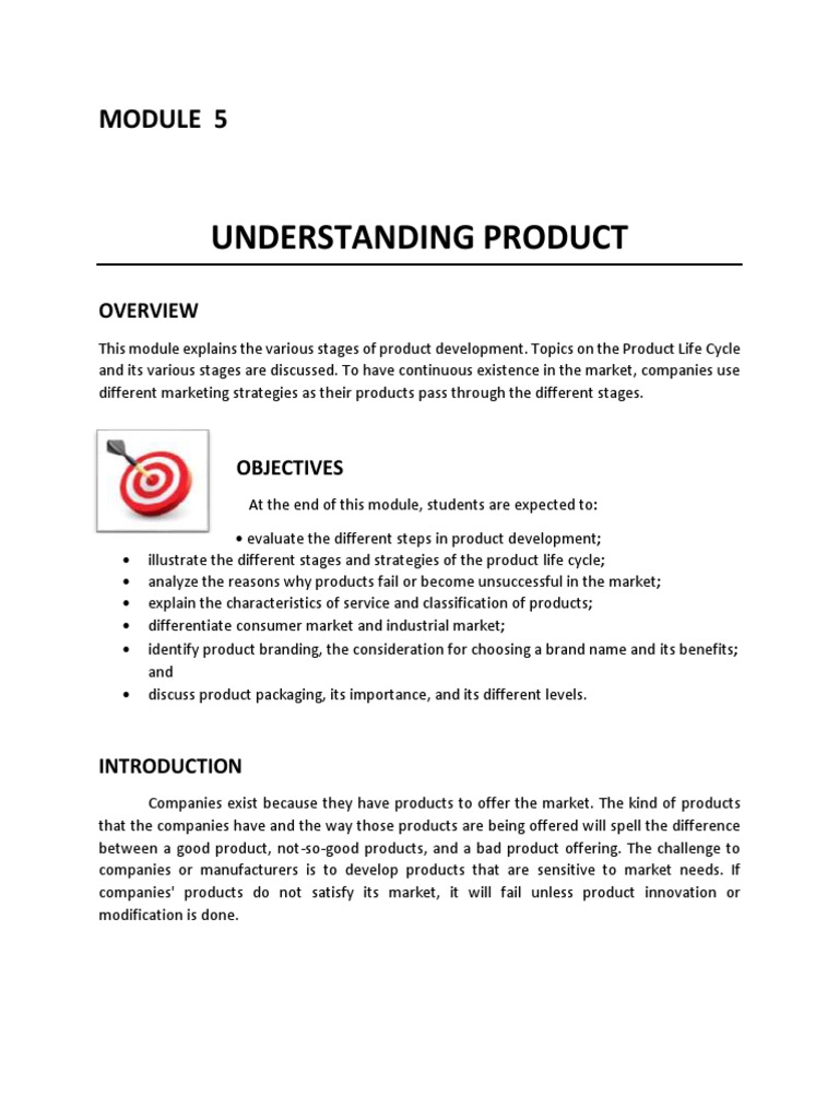 MODULE 6 Understanding Products | PDF | Brand | Final Good