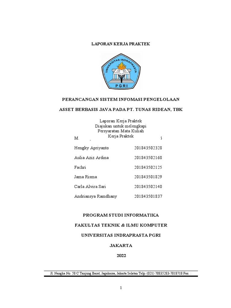 Laporan KKP Revisi 4 | PDF