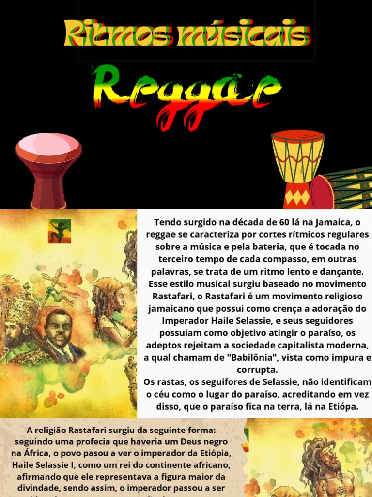 Ritmos Musicais - Reggae | PDF