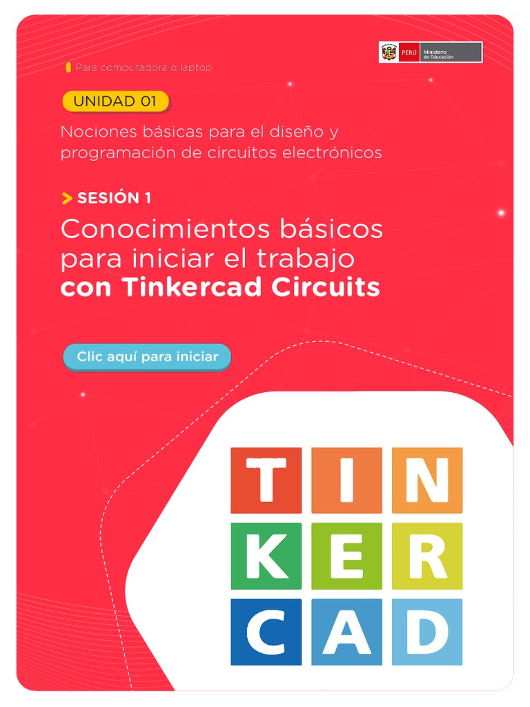 Introducción a Tinkercad Circuits | PDF | Electrónica | Generador eléctrico