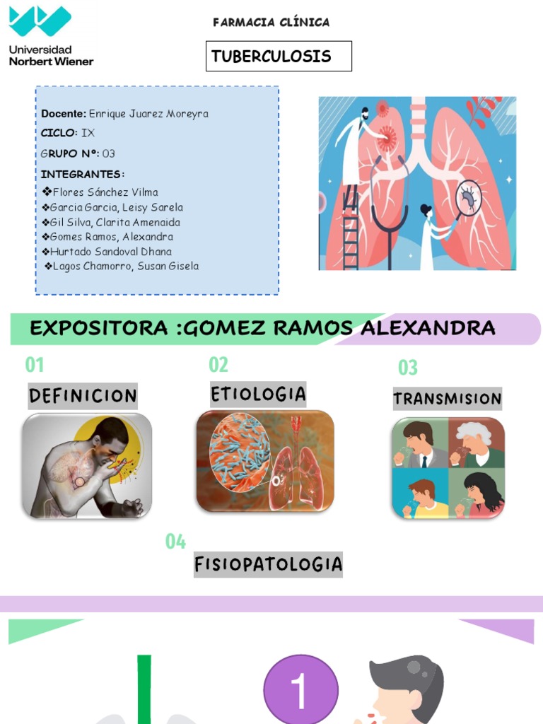 Exposición TBC Grupo 3 | PDF | Tuberculosis | Inflamación