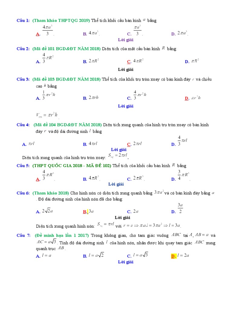 2h2 - Khoi Tron Xoay | PDF