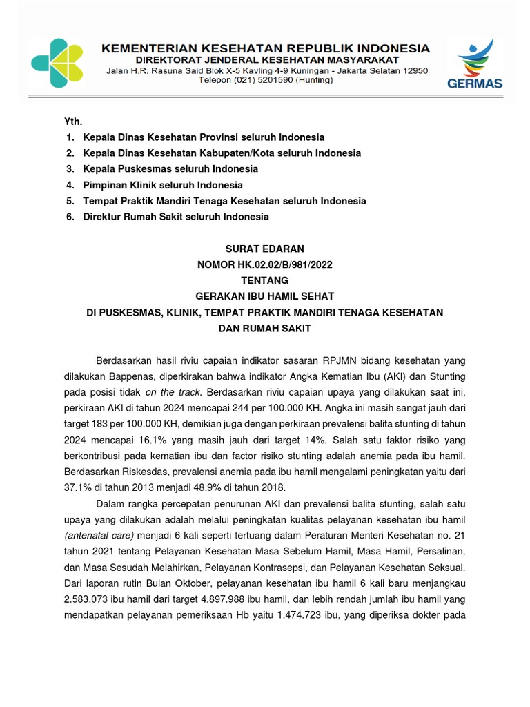 SE Bumil Sehat | PDF