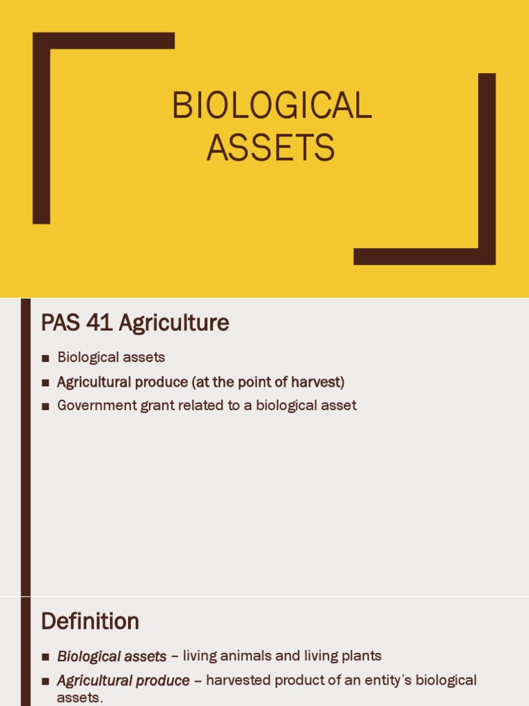9 - Biological Assets | PDF | Fair Value | Agriculture