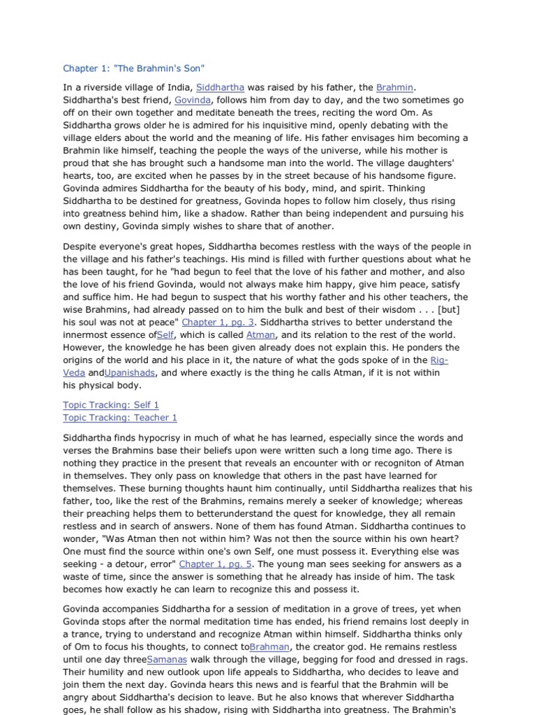 Siddhartha | Download Free PDF | Gautama Buddha | Ātman (Hinduism)