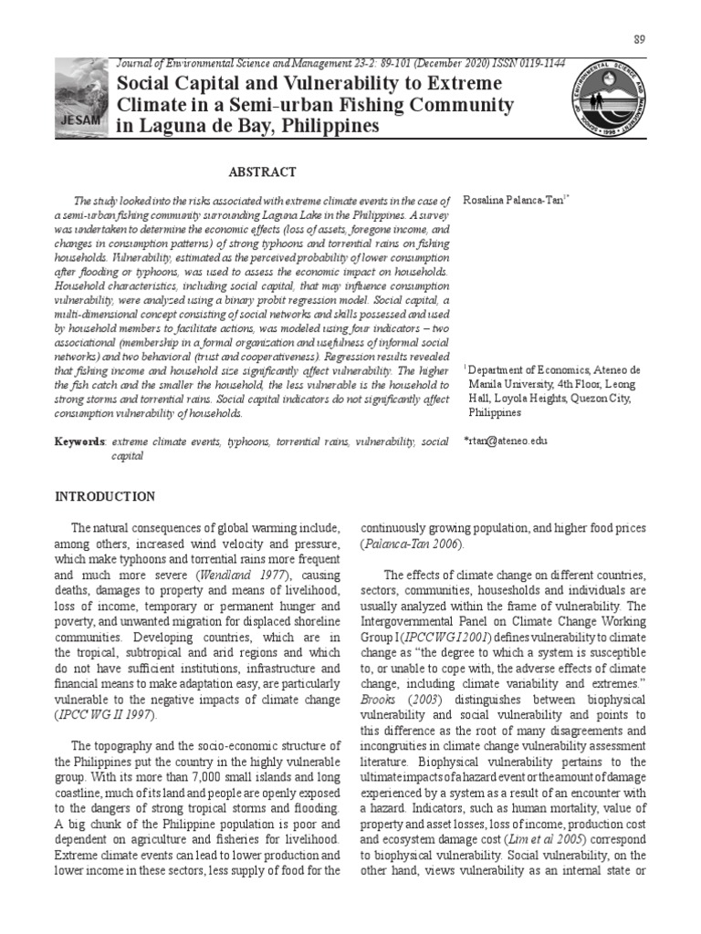 455-Article Text-1379-1-10-20210106 | PDF | Social Capital | Survey ...