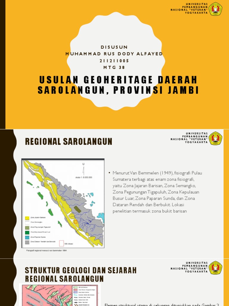 Geologi dan Geoheritage Sarolangun | PDF