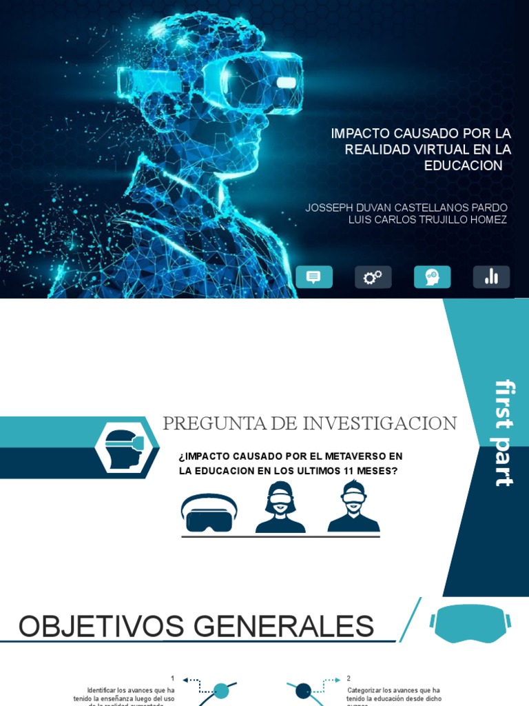 Plantilla de Realidad Virtual | PDF | Microsoft PowerPoint | Realidad ...
