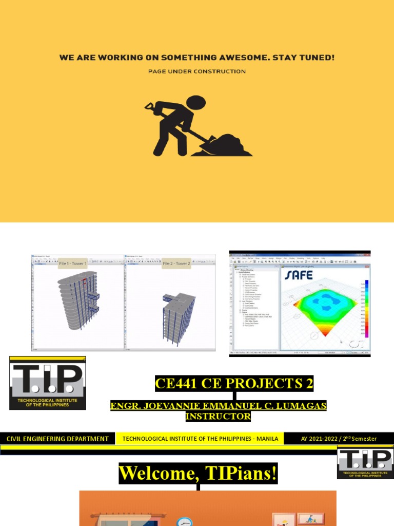 Ce 441 Ce421 Serviceability Requirements 04062022 | PDF | Beam ...