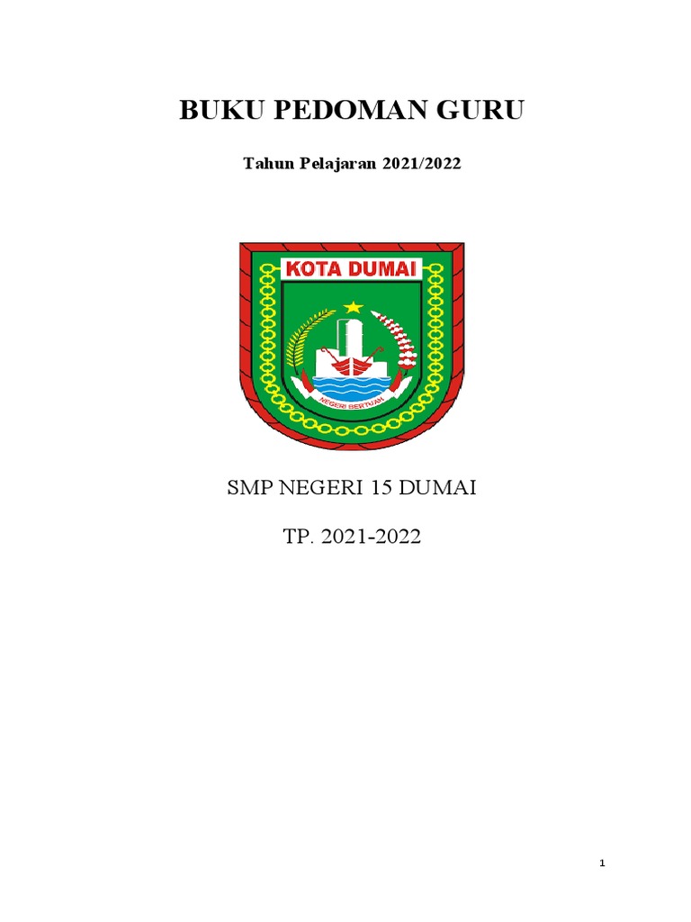 Contoh Buku Pedoman Guru 2021 | PDF Contoh Buku Pedoman Guru 2021 | PDF