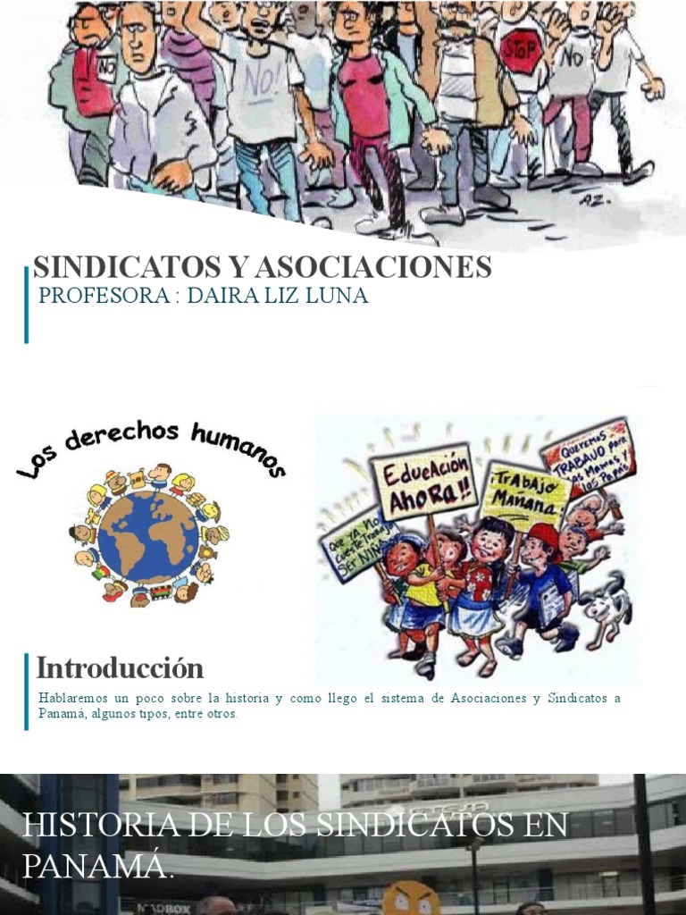 Sindicatos y Asociaciones | PDF | Sindicato | Panamá