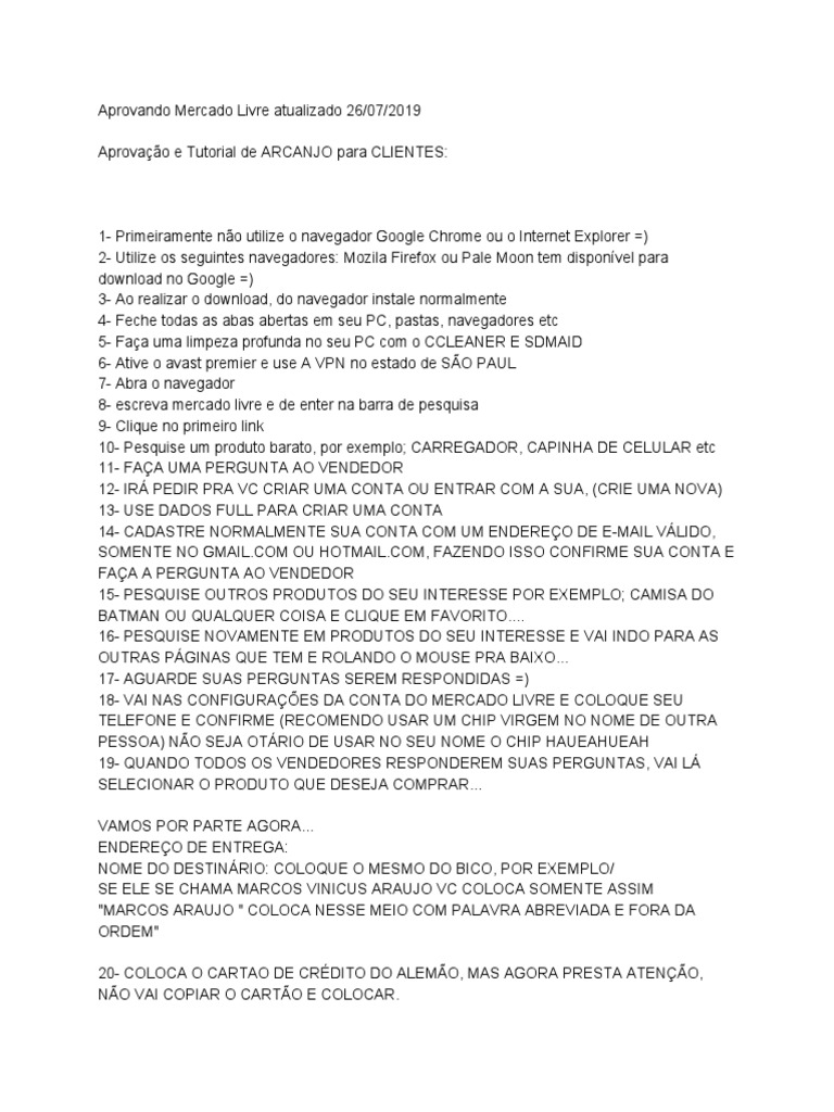 Esquema ML Atualizado - TXT 1 1.Txt 1 | PDF | Informática