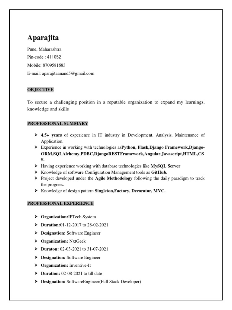 Aparajita Pune | PDF | Enterprise Resource Planning | Software