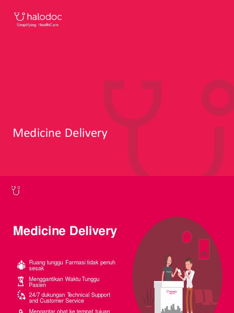 Presentasi Halodoc Go - Layanan Antar Obat | PDF | Pengembangan Diri ...