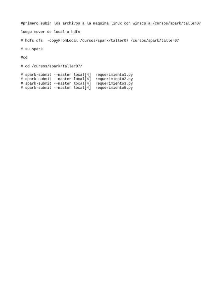 Comandos para Ejecutar Python | PDF