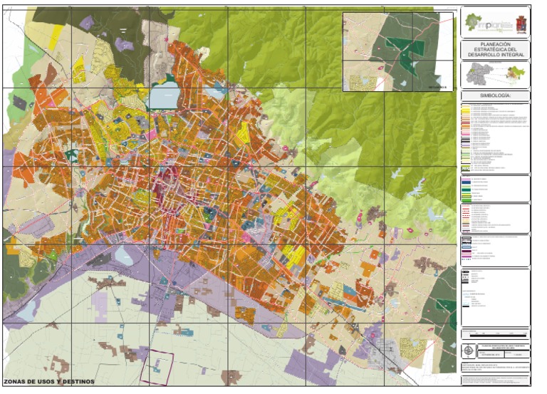 Plano de Zonificacion de Usos y Destinos Del Municipio de Leon | PDF