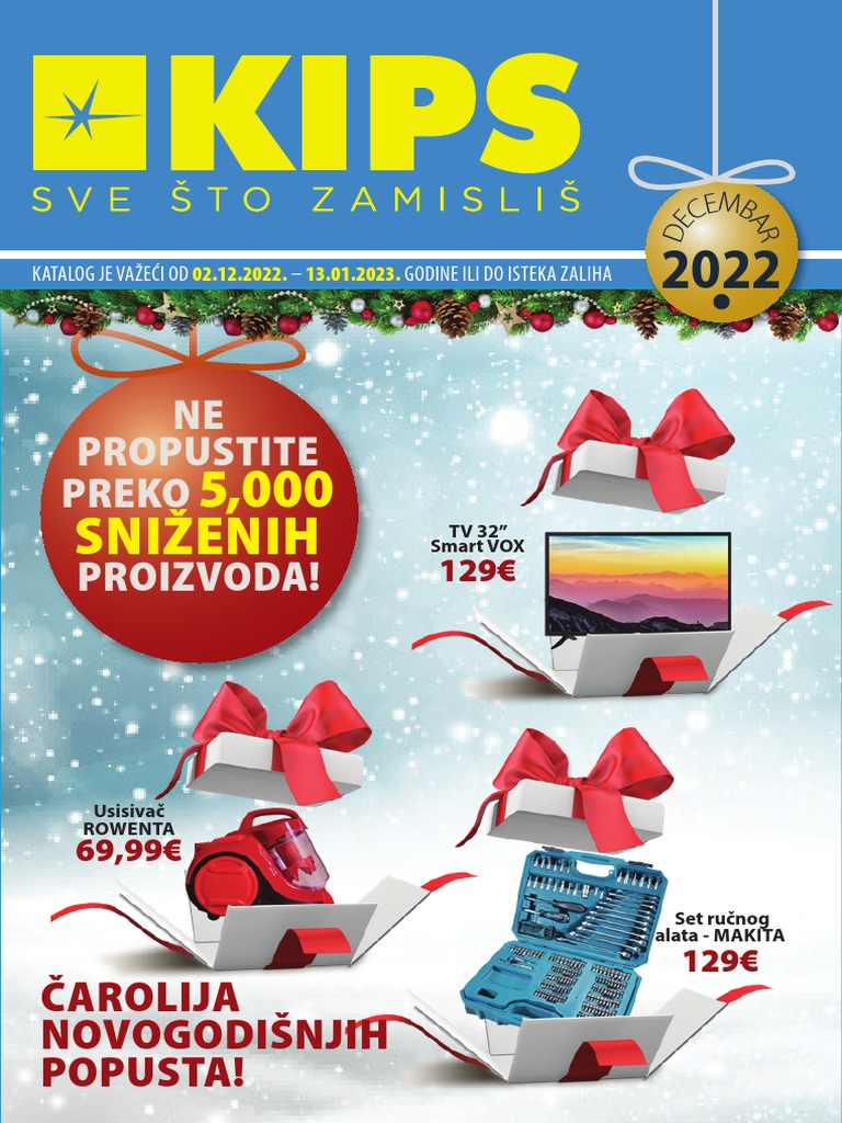 Kips Decembarski Katalog 2022 | PDF