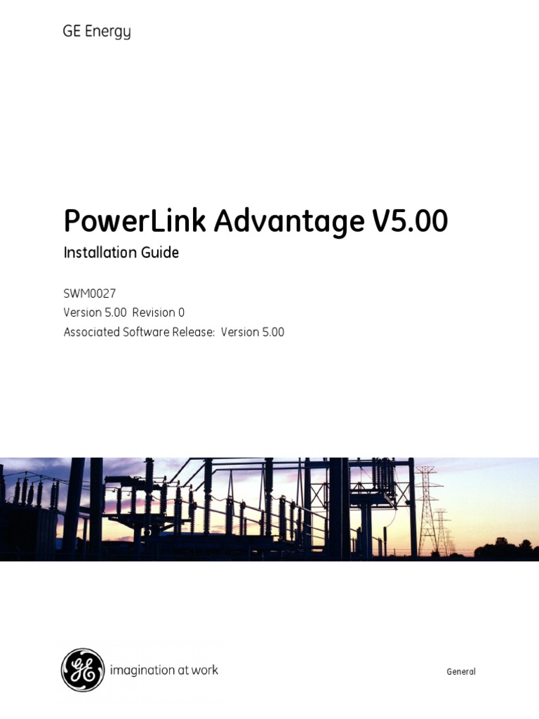 PowerLink Advantage Installation Guide SWM0027 - V5.00 - R0 | PDF ...
