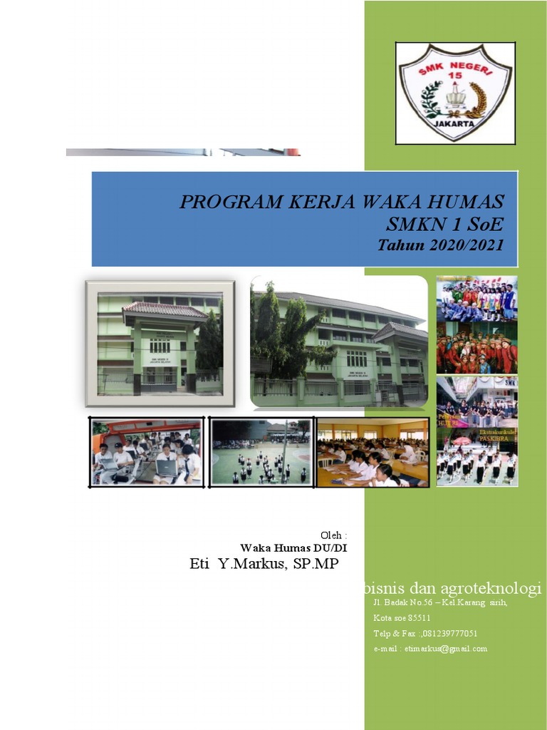 Contoh Program Kerja Humas | PDF