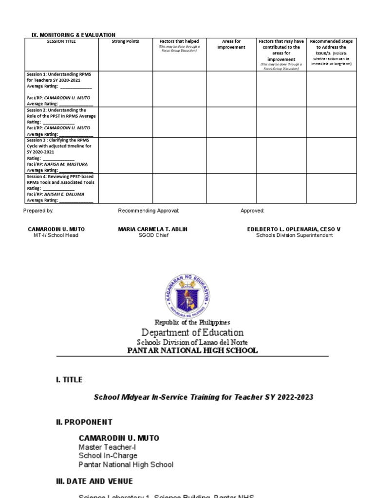 Inset 2023 | Download Free PDF | Teachers | Learning