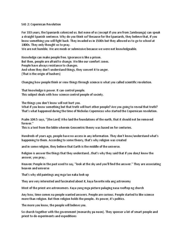 Copernican Revolution | PDF | Scientific Revolution | Nicolaus Copernicus