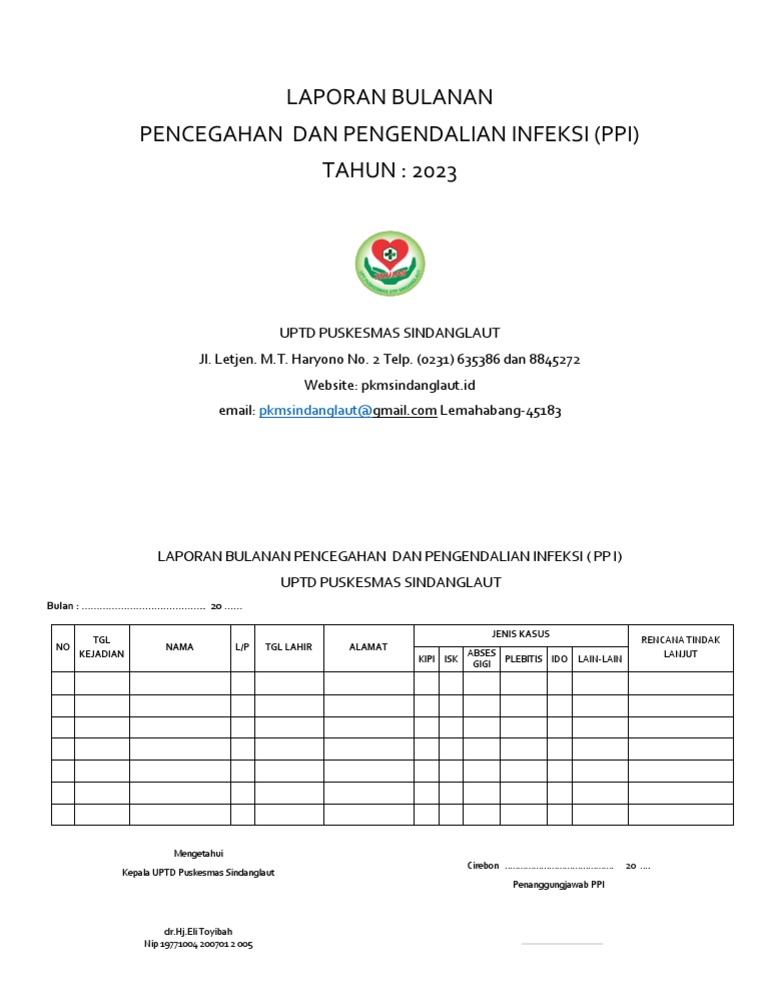 Laporan Bulanan Ppi | PDF