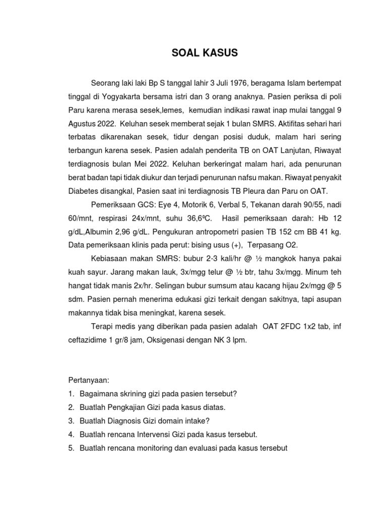 2022-Ncp-Kunci Jawaban Tutorial 2 Kasus Infeksi | PDF | Sains & Matematika