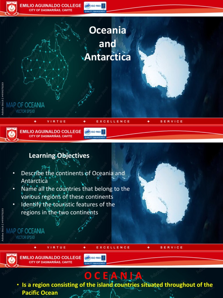 Oceania and Antarctica | PDF | Micronesia | Antarctica