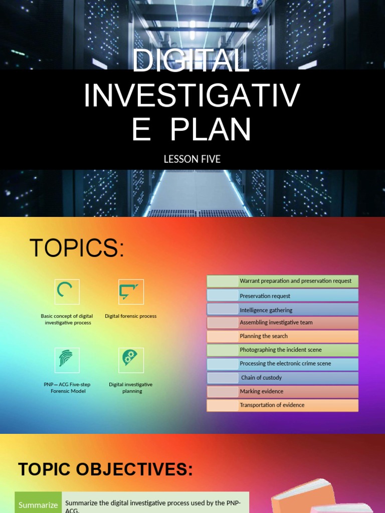 Digital Investigative Planning Guide | PDF | Digital Forensics ...