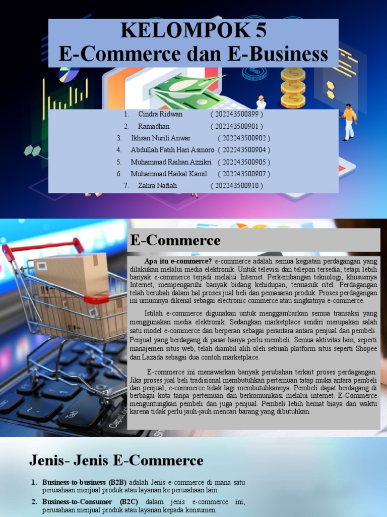E-Commerce Dan E-Business | PDF