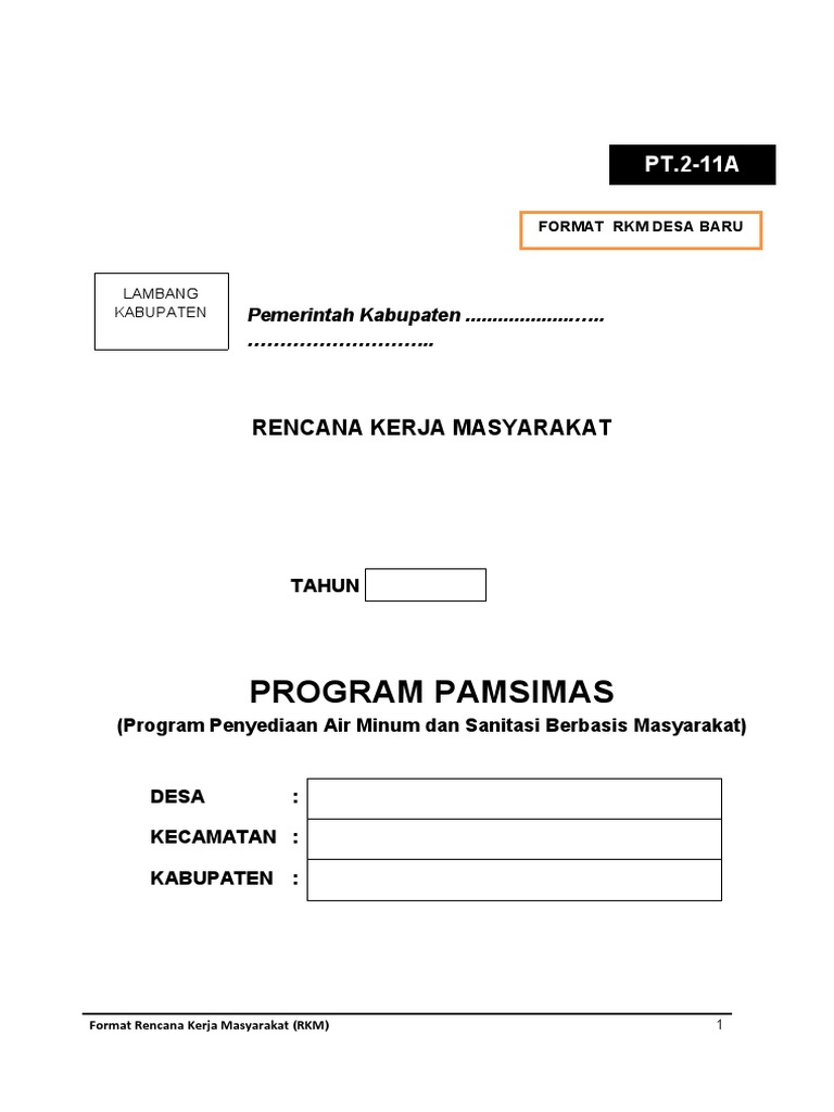 Format RKM Baru-1 | PDF