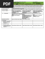 COT - DLP - MAPEH 5 Mga Uri NG Kalamidad Sa Aking Komunidad | PDF