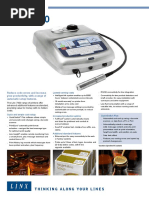 Linx 8920 Datasheet | PDF | Printer (Computing) | Usb