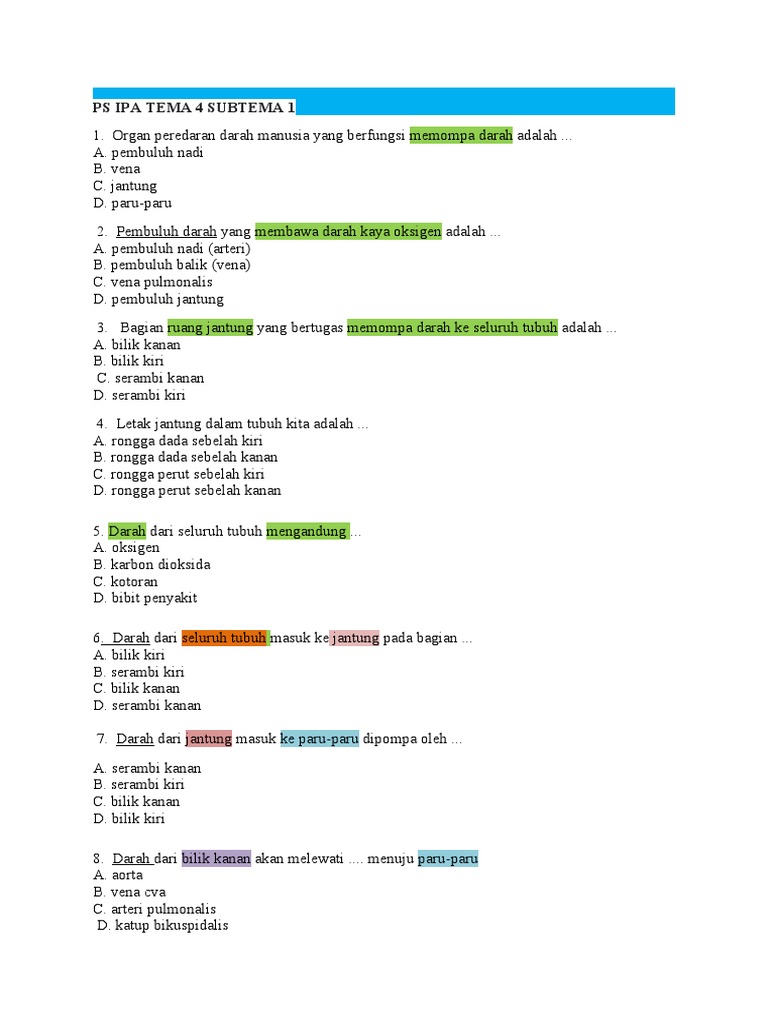 Ps Ipa Tema 4 Subtema 1 | PDF