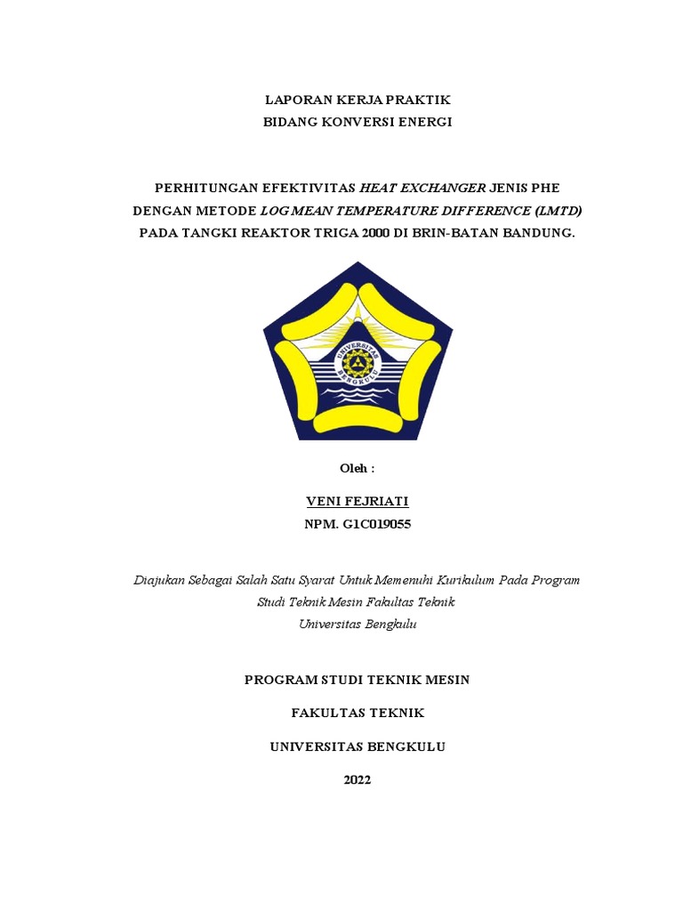 Efektivitas Heat Exchanger PHE LMTD | PDF