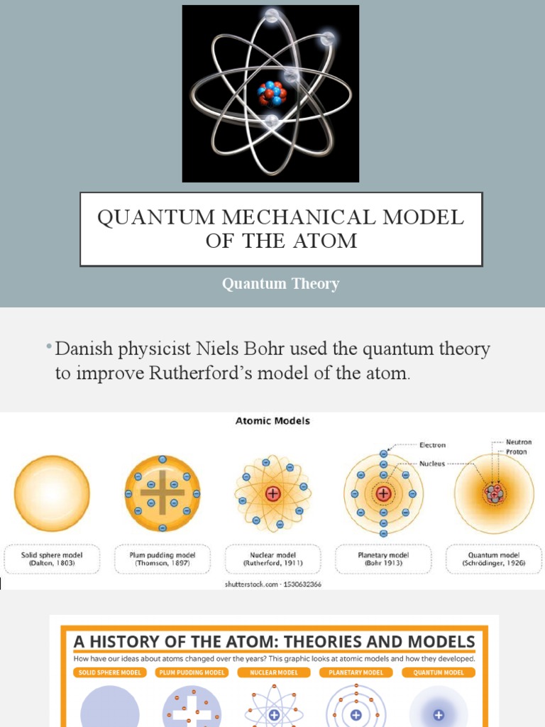 Quantum Mechanical Model of The Atom | PDF