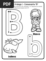 Aprendiendo la Letra B para Niños | PDF