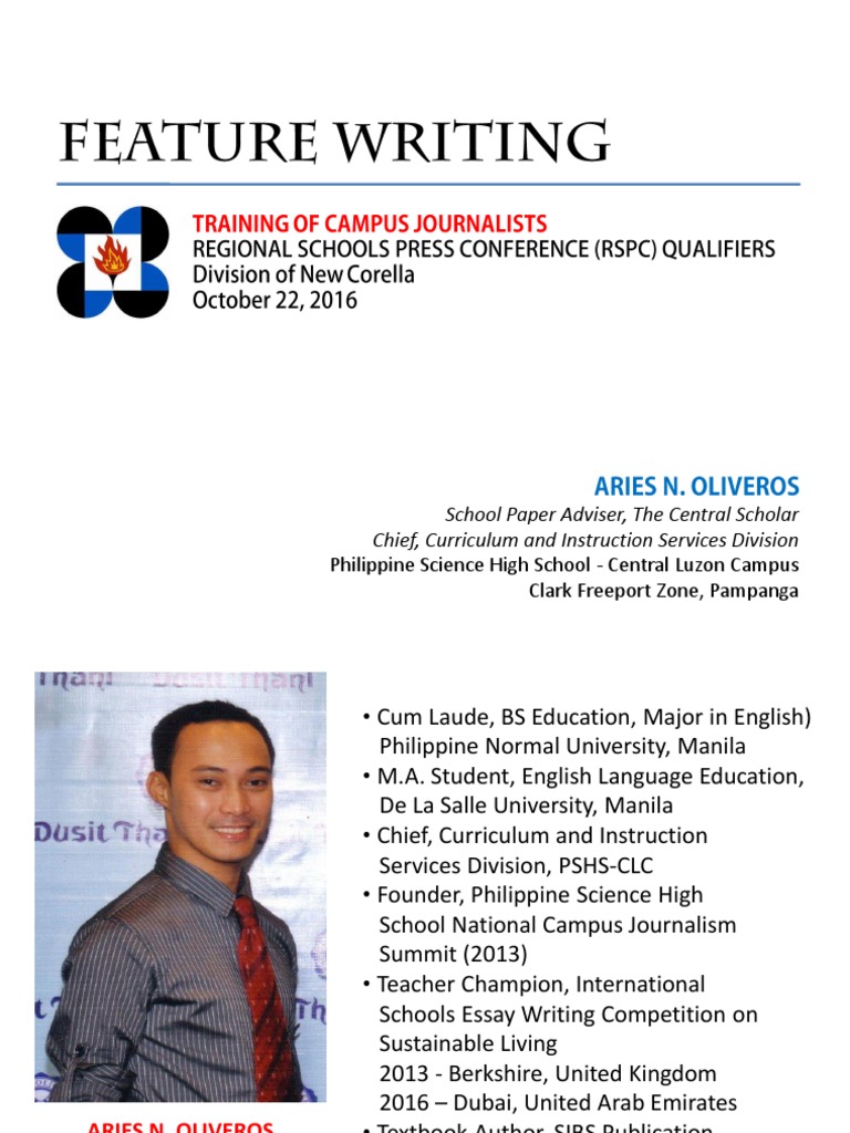 Feature Writing Davao Del Norte | PDF | Verb | Philippines