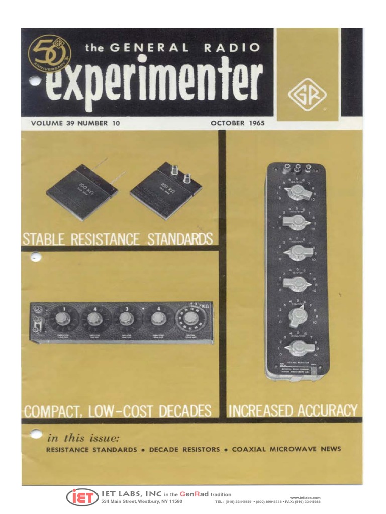 Precision Resistors for Engineers | PDF | Resistor | Electricity