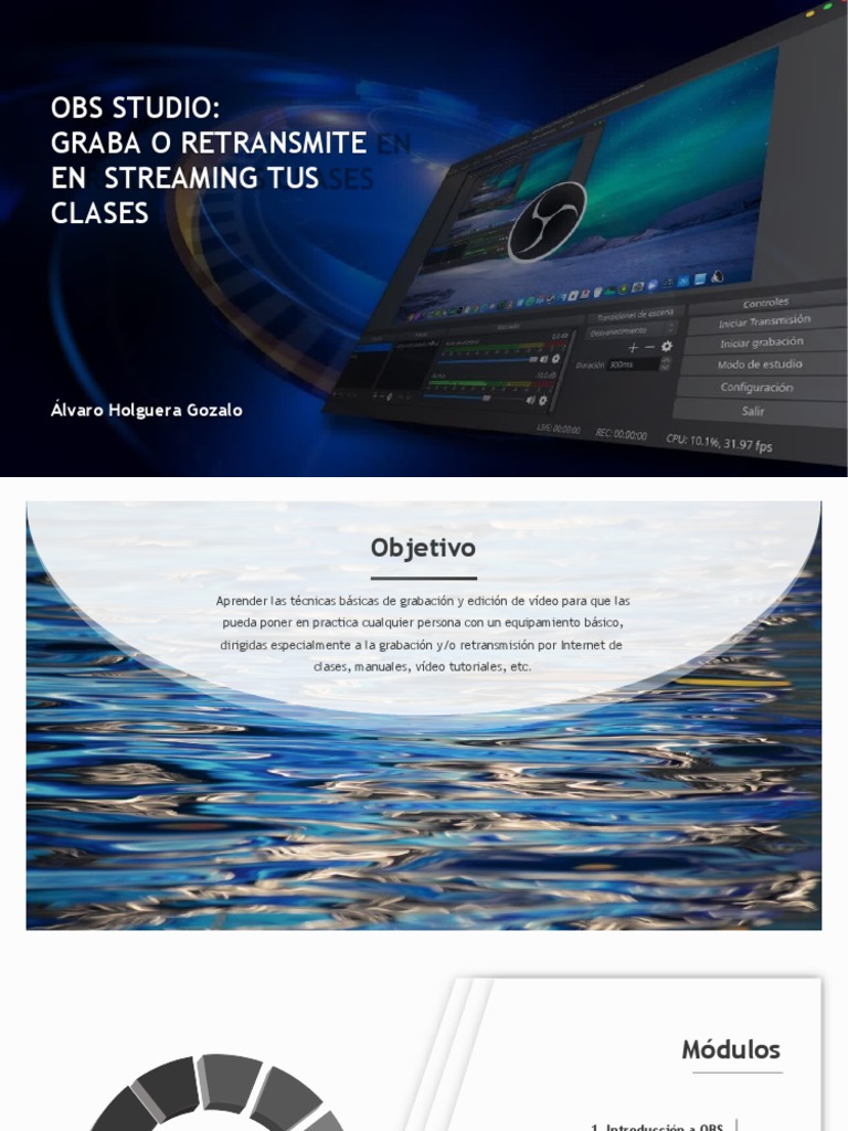 Curso OBS | PDF | Youtube | Streaming Media