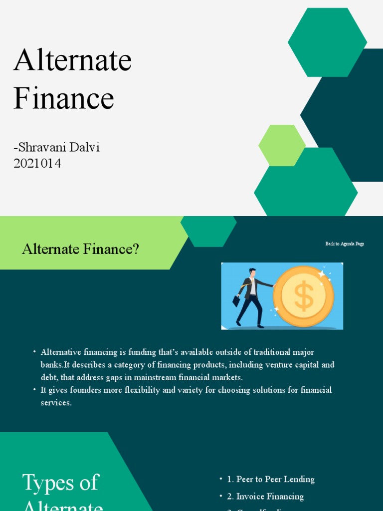Alternative Financing Options: An Overview of Peer-to-Peer Lending ...